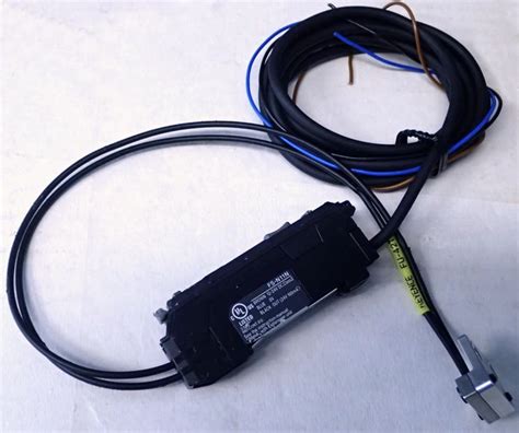 Keyence Fs N11n Fiber Amplifier Cable Main Unit W Fu 42tz Reflective