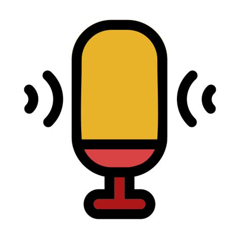 Voice Command Generic Outline Color Icon