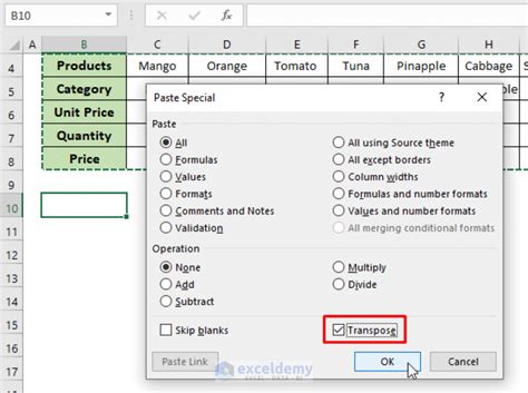 How To Filter Horizontal Data In Excel 3 Methods ExcelDemy