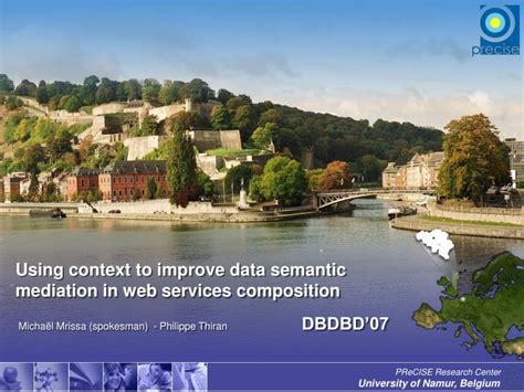 Ppt Using Context To Improve Data Semantic Mediation In Web Services Composition Powerpoint