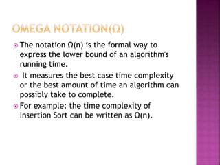 Asymptotic Analysis In Data Structure Using C PPTX