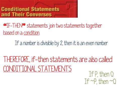 Geometry Conditional Statements And Their Converse Pdf Physics Science