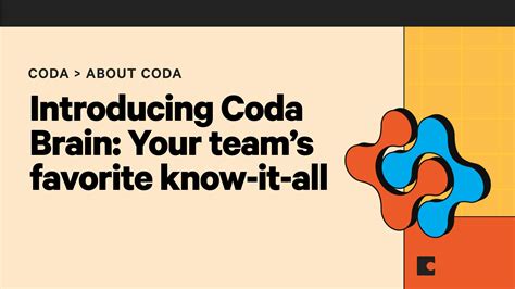 Introducing Coda Brain Your Teams Favorite Know It All