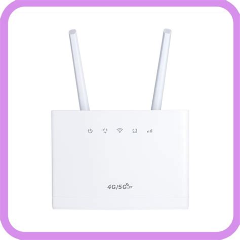 Mobile Wireless Router Wan LAN Port CPE Industrial G Router G LTE With SIM Card Slot WiFi