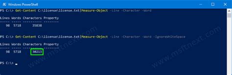How To Get Number Of Words Chars And Lines In File In Windows 10