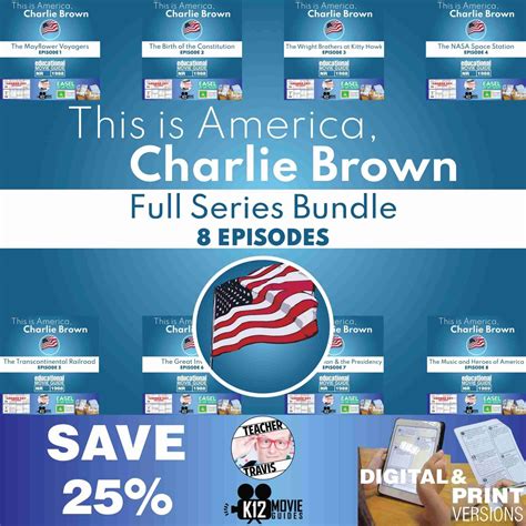 This Is America Charlie Brown Full Series Bundle 8 Video Guides S