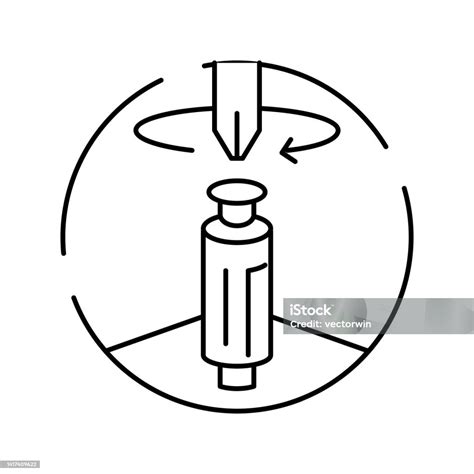 스크루 드라이버 조립 가구 라인 아이콘 벡터 일러스트 레이 션이있는 나사 Diy에 대한 스톡 벡터 아트 및 기타 이미지 Diy 가구 나사 Istock