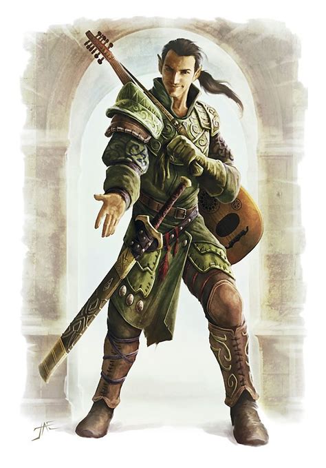 Bardos Dungeons And Dragons Characters Character Portraits Bard