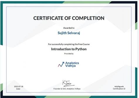 Sujith Selvaraj On Linkedin Introduction Python Datascience