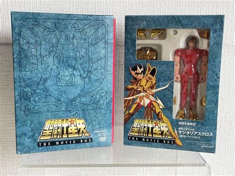 Jp Dvd Box本体未開封聖闘士星矢the Movie Box初回生産限定 聖闘士聖衣大系 サジタリアスクロス 星矢ver Dstd02237 M060