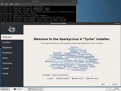 sparkylinux 4 5 enters development with linux kernel 4 7 debian
