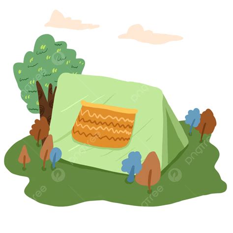 캠핑 일러스트 텐트 집 캠핑 관광 여행 텐트 Png 일러스트 및 Psd 이미지 무료 다운로드 Pngtree