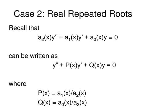 Ppt Homogeneous Linear Differential Equations With Constant Coefficients Powerpoint