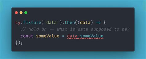 Blog Typescript And Cypress Type Checking Fixtures