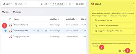 How To Ask A Question On A File In Sharepoint Or Onedrive Using Copilot Sharepoint Maven