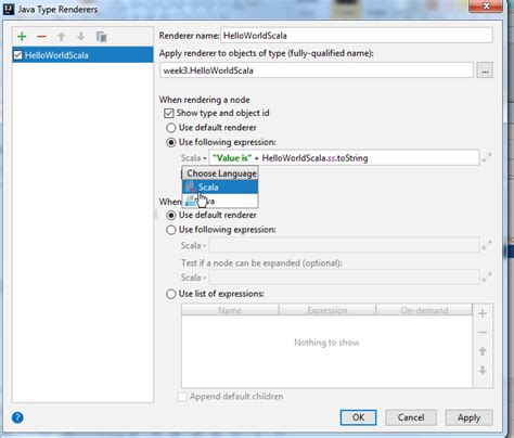 Scala How To Dump Copy A A Variable As Code Via Intellj Debugger Stack Overflow