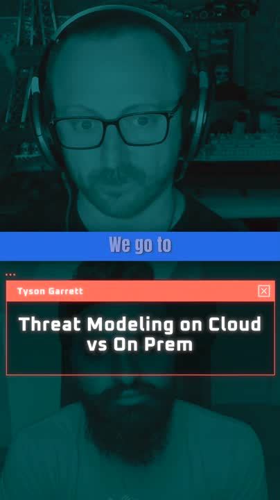 Trustoncloud On Linkedin 👇🏻 How Is Threat Modeling In The Cloud Different To On Prem☁️ Full