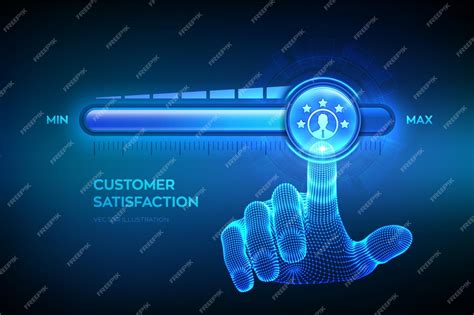Premium Vector Customer Satisfaction Customer Survey And Feedback Analytics Using Ai And