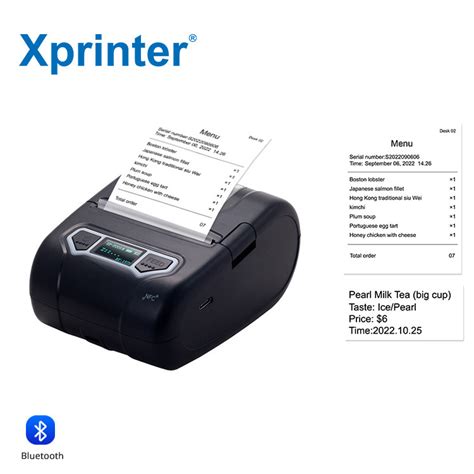 Xprinter Xp P201a 58mm Mini Sticker Label Printer Order Printer