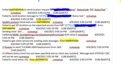 Push Sccm Client Or Manual Install Failed After Enable Microsoft Qanda