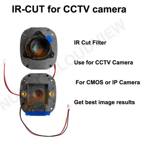 Free Shipping New IR Cut Filter IR CUT For CCTV Camera Double Filter Dual Filter IR CUT M Lens