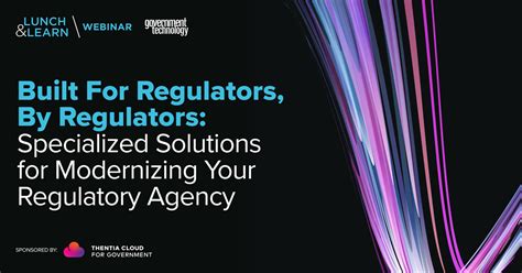 Built For Regulators By Regulators Specialized Solutions For