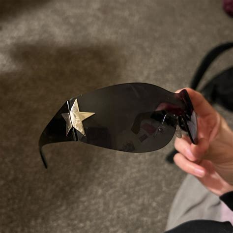 Y2k Star Glasses I Got These From Temu So Theyre Depop