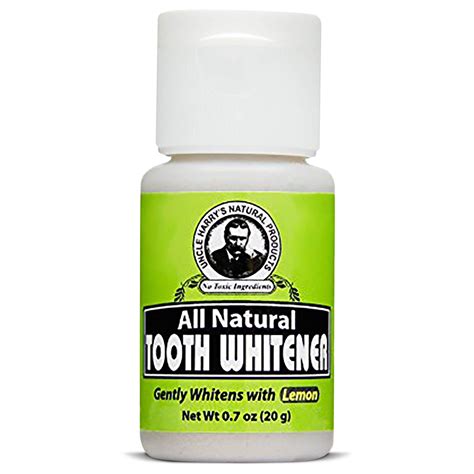 Uncle Harrys Tooth Whitener Stf9 Powder All Natural Enamel Support And Whitening Toothpaste For