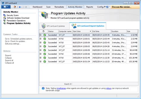 monitoring product updates