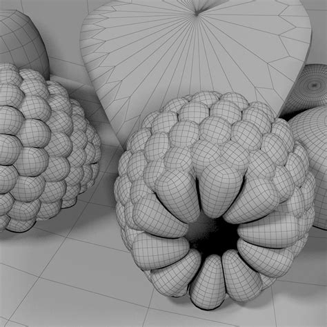 Sweet Berry Cake 3d Model 15 Fbx Obj 3ds Max Free3d