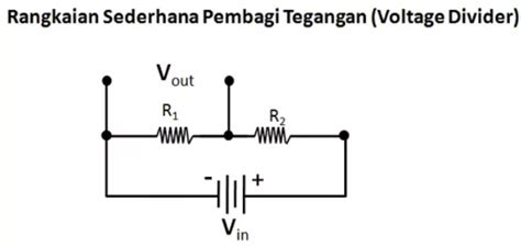 Memahami Secara Mendalam Rumus Dan Rangkaian Pembagi Tegangan Voltage Divider