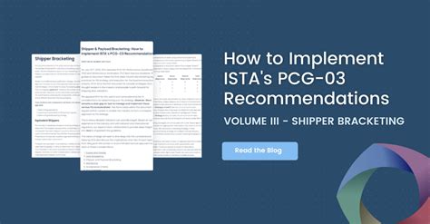 Shipper And Payload Bracketing How To Implement Istas Pcg 03 Recommendations