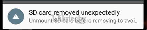Android Phone Keeps Saying SD Card Unexpectedly Removed By Microsoft Award MVP Learn In