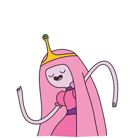 Desenho Bubblegum Princess Passo7