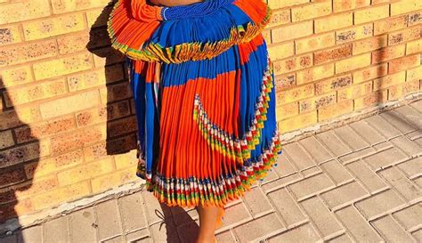 Rental Blue And Orange Tsonga Brides