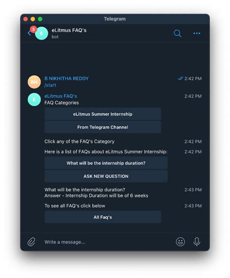 My Experience As A Summer Intern At ELitmus Building A Telegram Bot ELitmus Blog