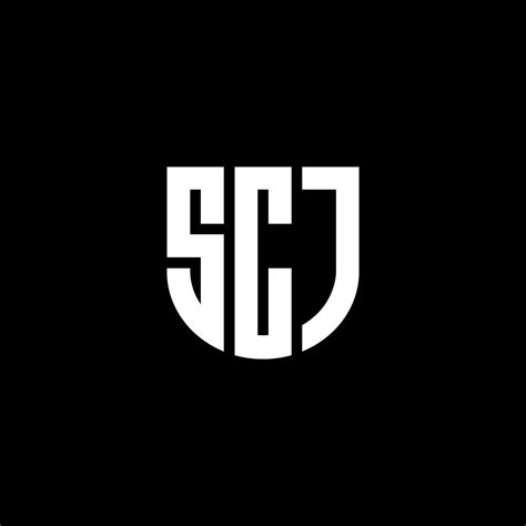 Scj Letter Logo Design In Illustration Vector Logo Calligraphy