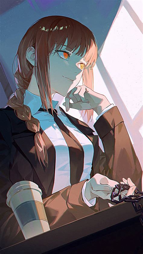 Makima Chainsaw Man Image By Xiaojiaju Zerochan Anime Image Board