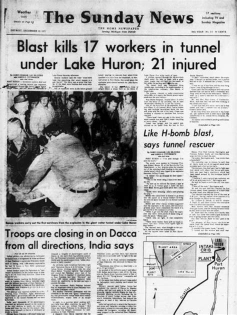The 1971 Lake Huron Water Tunnel Explosion