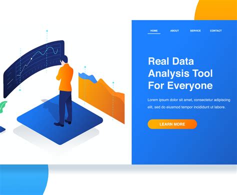 Man Analyzing Data While Standing Vector Art And Graphics