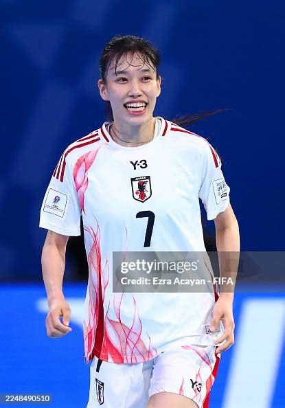 Sara Oino Of Japan Celebrates After Scoring The Teams First Goal