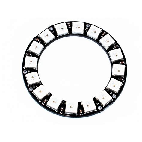 Bit Ws B Rgb Led Built In Full Color Driving Lights Circular