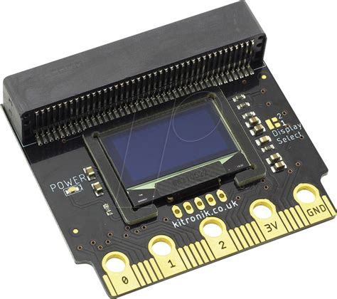 Bbcz Oled128x64 Microbit Oled Display 128 X 64 Monochrome At Reichelt Elektronik