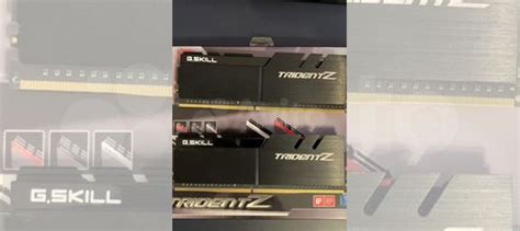 G Skill Trident Z Ddr4 4400mhz 16 Gb купить в Санкт Петербурге Электроника Авито