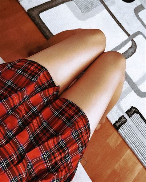 High School Girl Plaid Mini Skirt Legs Close Up Liseli K Flickr