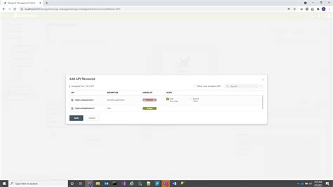 Api Management Peregrine Connect