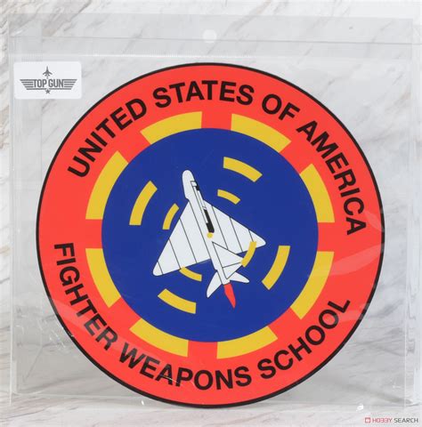 Top Gun Magnet Sticker Fighter Weapon School Military Diecast Item
