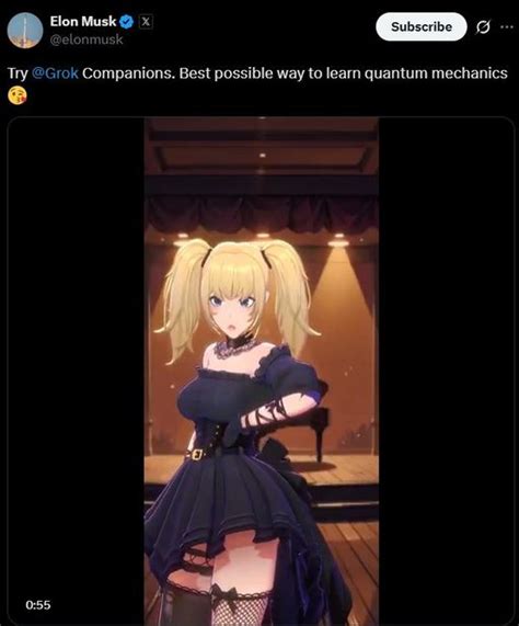 Elon Musk Grok Ai Girlfriend Controversy Online Sex આજનું એક્સપ્લેનર ઉશ્કેરણીજનક વાતો નગ્ન