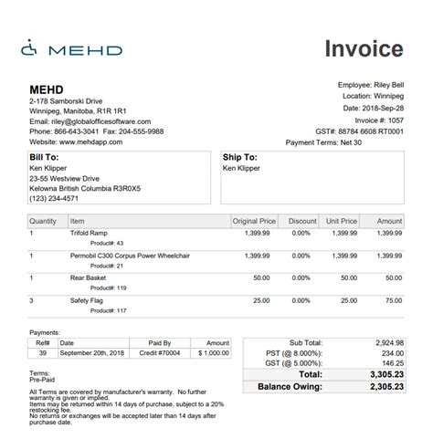 Create An Invoice For A Sales Order Global Office Software