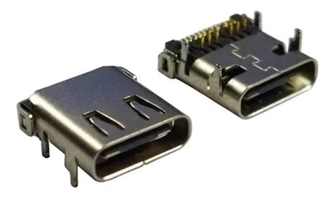 Conector Usb Tipo C Hembra Para Soldar Cuotas Sin Inter S